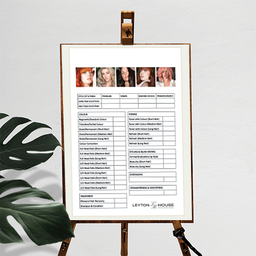 CUSTOMER SERVICE MENU